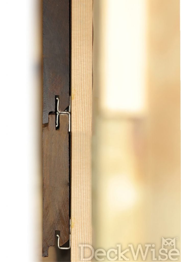 Rainscreen Hidden Fastener Siding Clips - v