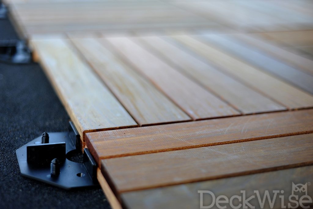 DECKWISE® DECK TILE CONNECTOR SYSTEM - Ipe Woods USA